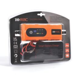 RAC HP239 0.8 4A Smart Battery Charger 6 12V Screwfix