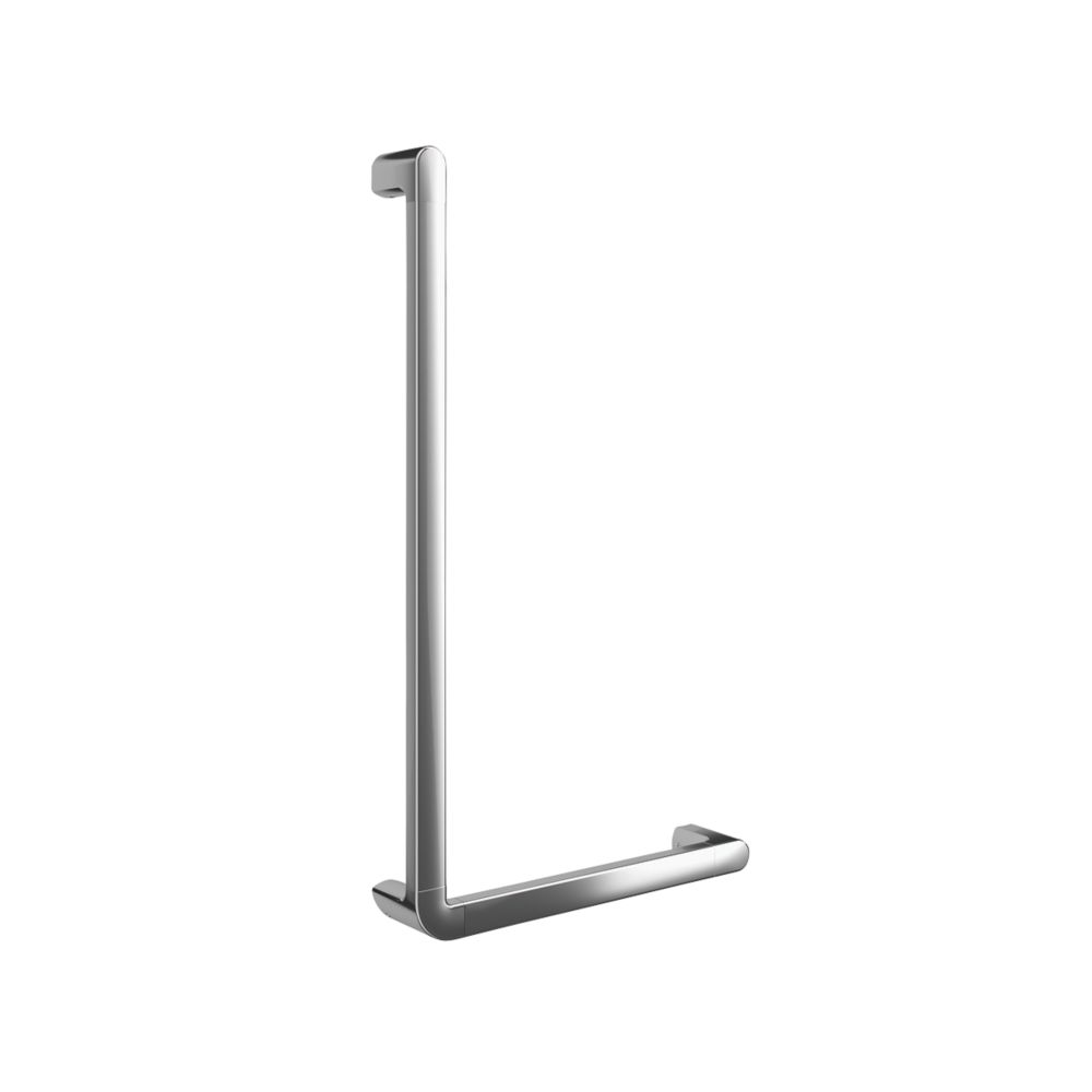 Mira 90° Angled Household Grab Rail Chrome 400mm x 700mm - Screwfix