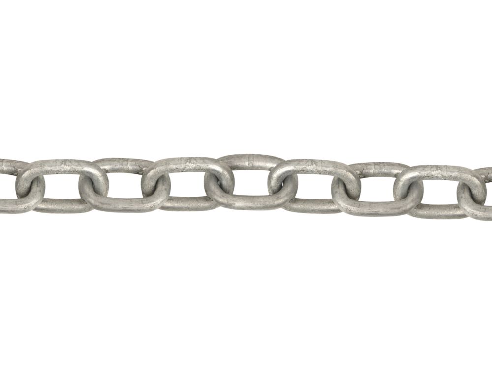 Diall Zinc-Plated Welded Chain x 2m - Screwfix