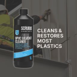 Scrubb UPVC Cleaner Solvent 1Ltr - Screwfix
