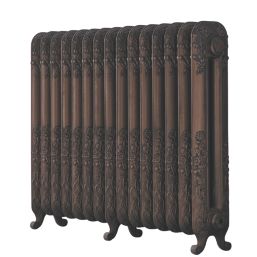 Arroll 794mm x 1009mm 5325BTU Antique Bronze Cast Iron 2 Column ...