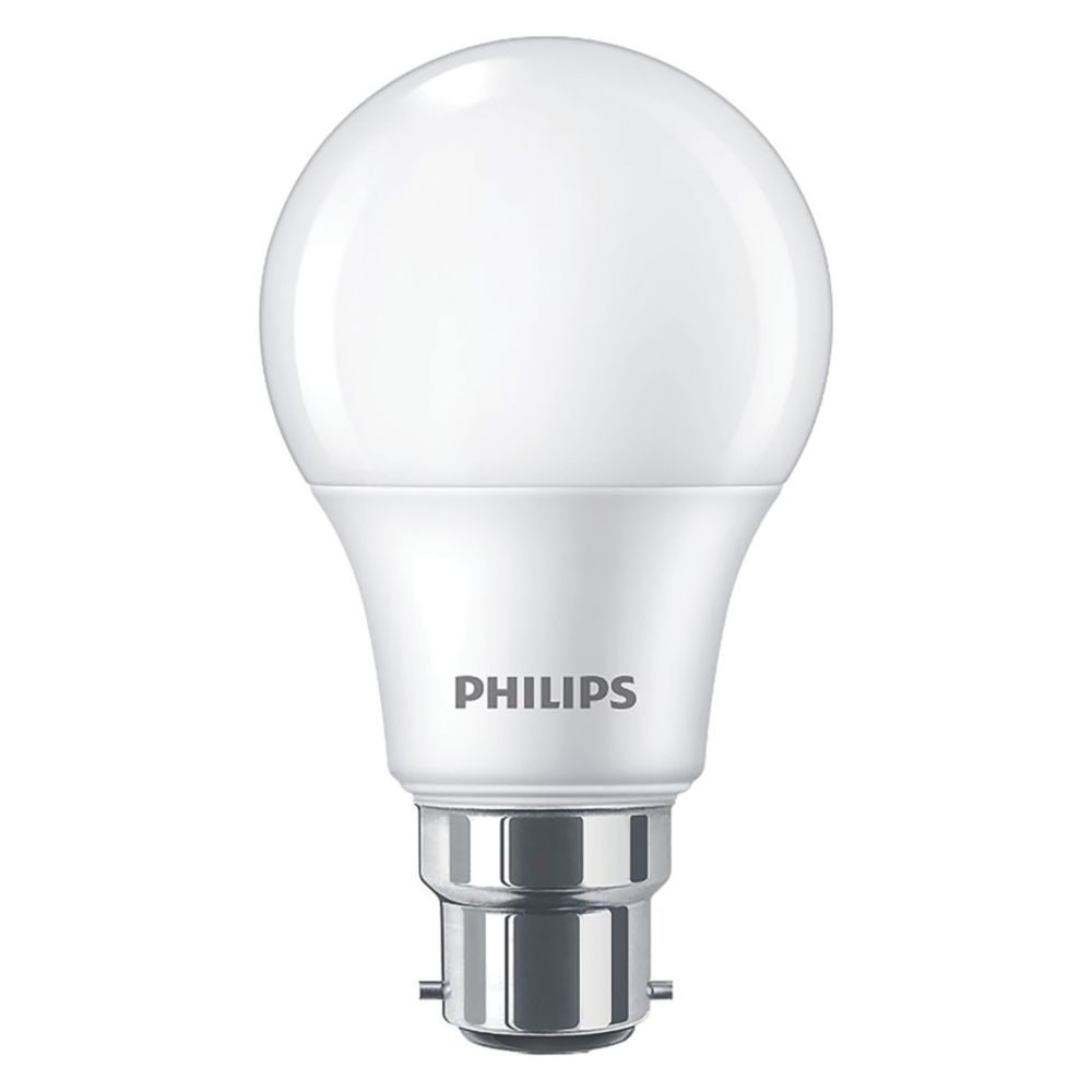 Philips B22 A60 LED Light Bulb 806lm 7W - Screwfix