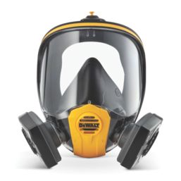 DEWALT Large Full Face Mask Respirator P3 - Screwfix