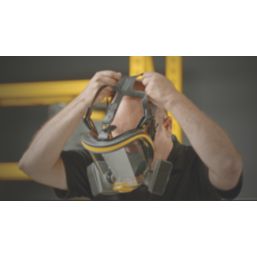 DEWALT Large Full Face Mask Respirator P3 - Screwfix