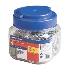 Rawlplug Self-Drive Plasterboard Fixings Metal 31mm 150 Pack - Screwfix