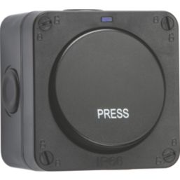 Knightsbridge IP66 20AX 1-Gang 1-Way Weatherproof Outdoor Retractive ...