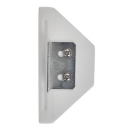 Saxby Allure LED Plaster Wall Light White 1.6W 64lm - Screwfix