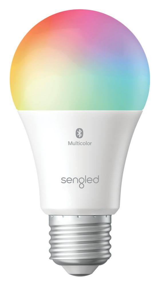 Sengled B11-U2E ES A60 RGB & White LED Smart Light Bulb 7.8W 806lm 10 ...