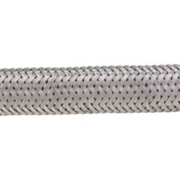 Essentials Flexible Tap Connector with Isolating Valve 22mm x 3/4 x ...