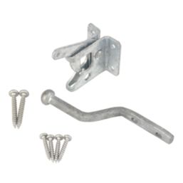 GateMate Gate Catch Silver 123mm - Screwfix