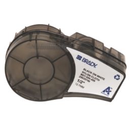 Brady 110894 Nylon Cloth Patch Panel and Labels 12.7mm x 4.88m - Screwfix