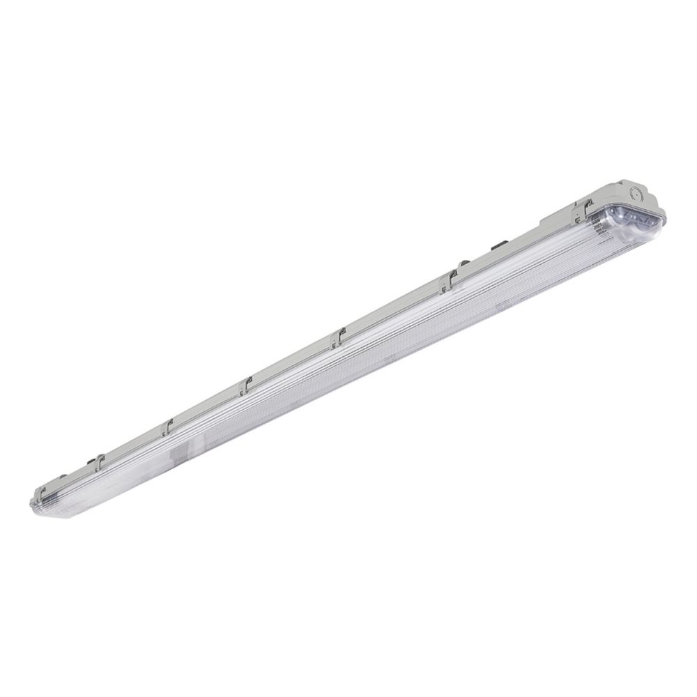 Sylvania SylProof Toledo Twin 5ft LED Cool White Waterproof Batten ...