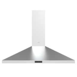 Cooke & Lewis CLCH90LKSS Chimney Hood Silver 898mm - Screwfix