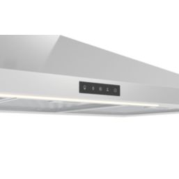Cooke & Lewis CLCH90LKSS Chimney Hood Silver 898mm - Screwfix