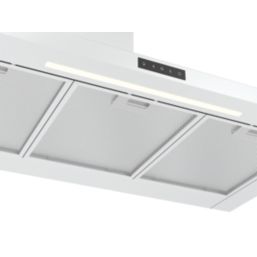 Cooke & Lewis CLCH90LKSS Chimney Hood Silver 898mm - Screwfix