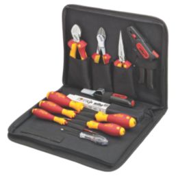 Wiha VDE Electricians Tool Set 13 Pieces - Screwfix