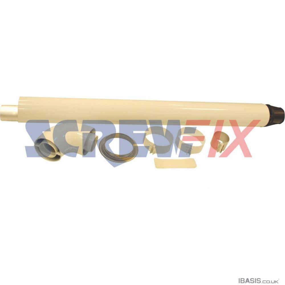 Baxi 247719 Main Combi 24SE Standard Horizontal Flue Kit - Screwfix