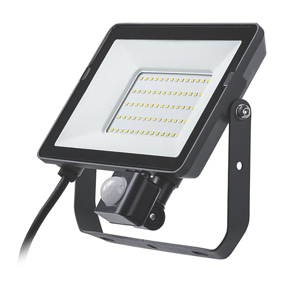 Philips ProjectLine Outdoor LED Floodlight With PIR Sensor Black 30W ...