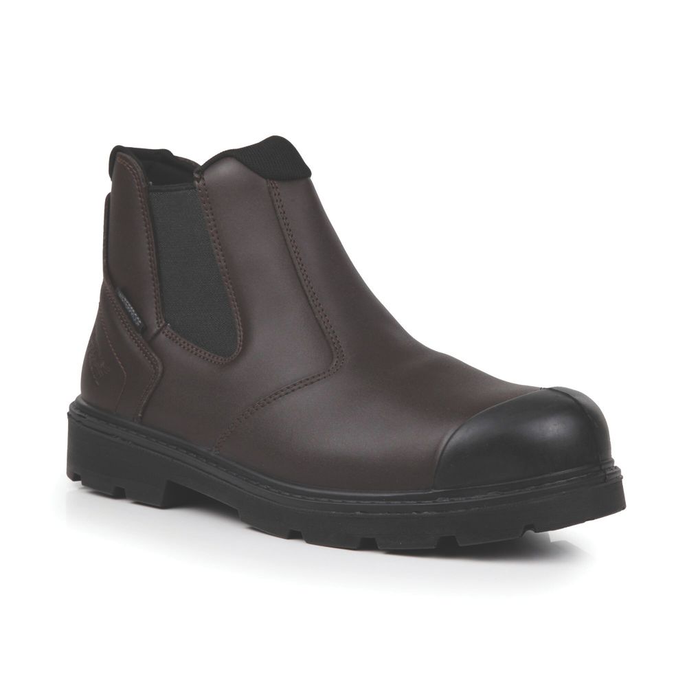 Regatta S3 Size 9 Peat Waterproof Steel Toe Cap Safety Dealer Boots ...