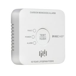 Firechief FCB10 Battery Standalone Carbon Monoxide Alarm - Screwfix