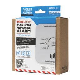 Firechief FCB10 Battery Standalone Carbon Monoxide Alarm - Screwfix