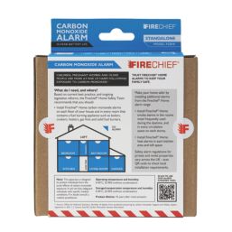 Firechief FCB10 Battery Standalone Carbon Monoxide Alarm - Screwfix