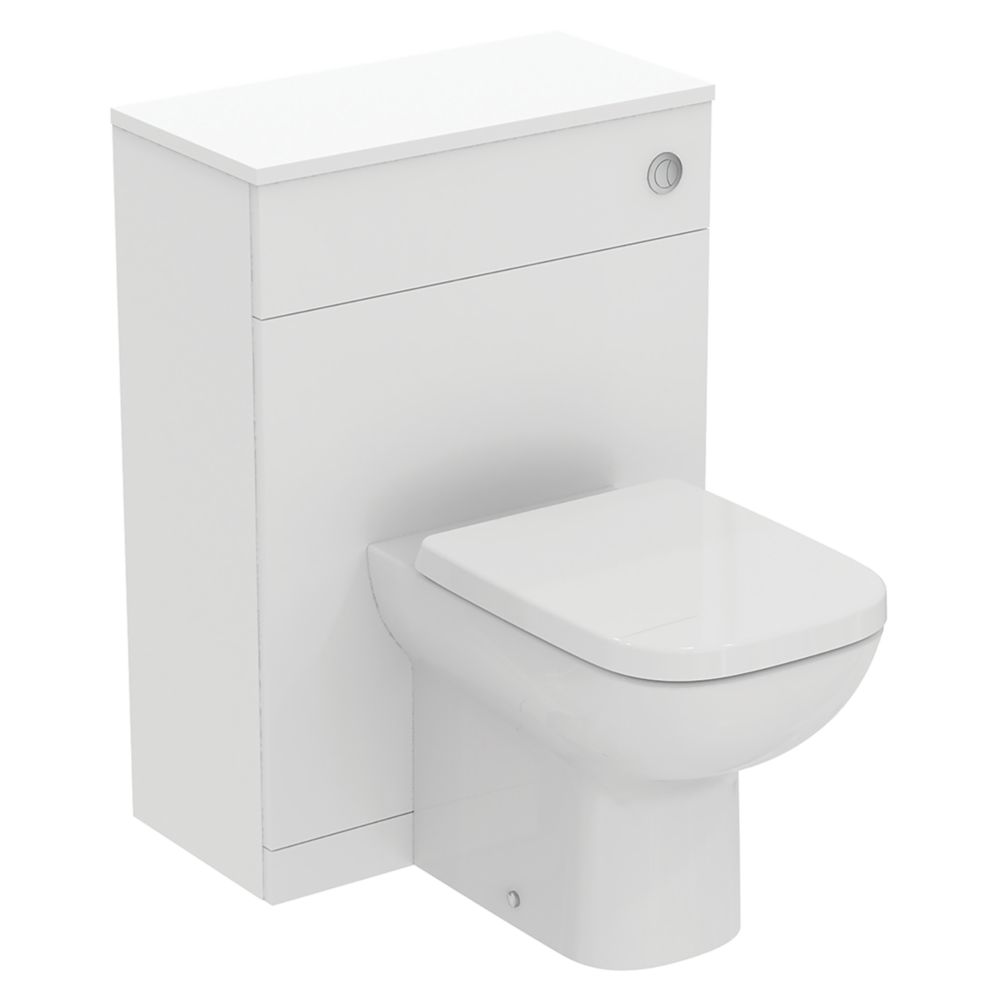 Ideal Standard i.life A WC Unit White Matt 600mm x 845mm x 835mm - Screwfix