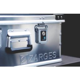 Zarges 40.5Ltr 600mm x 600mm x 250mm Natural Aluminium Storage Box ...