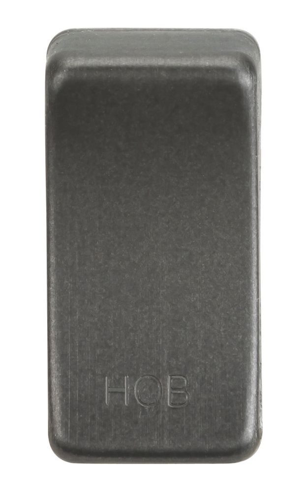 Knightsbridge 'HOB' Switch Cover Smoked Bronze - Screwfix