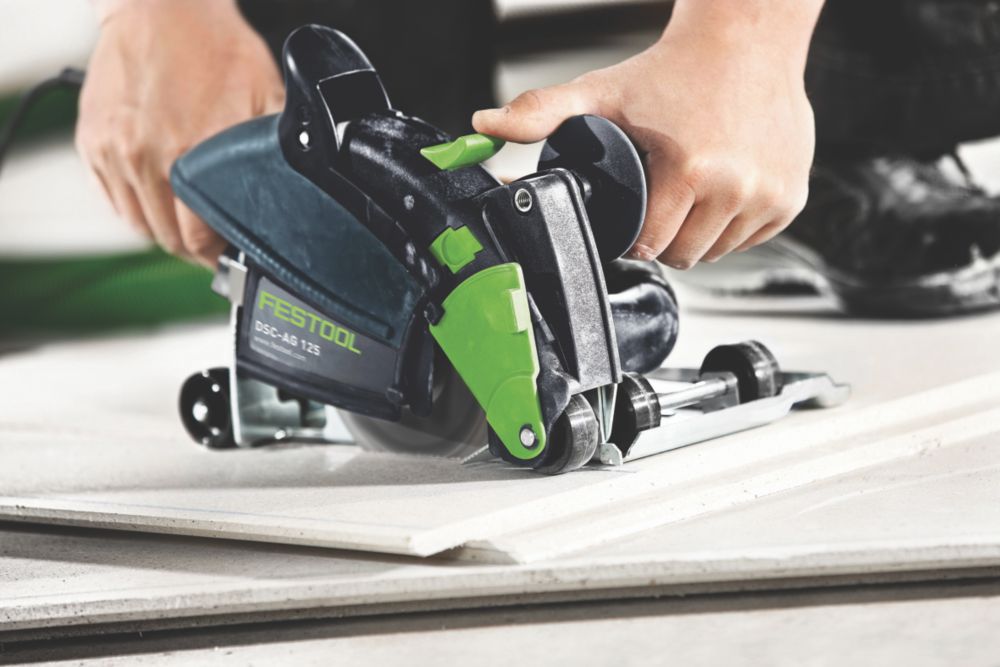 Festool DSC AG 125 Plus 1400W 4.9 Electric Guided Masonry Cutting System 230V