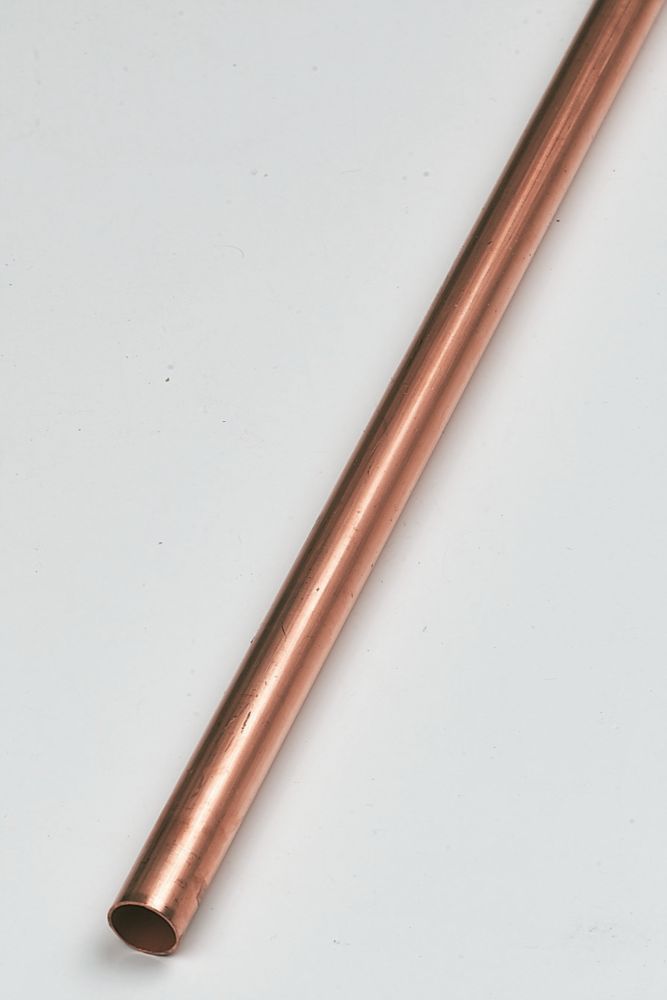 Wednesbury Copper Pipes 22mm x 2m 10 Pack - Screwfix