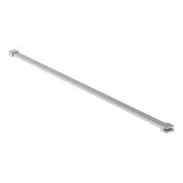 Ideal Standard Straight Ceiling Bracing Bracket 1000mm Silver - Screwfix