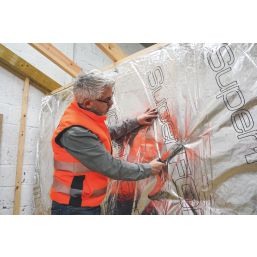 SuperFOIL Insulation SF40 Multifoil Insulation 10m x 1.5m - Screwfix