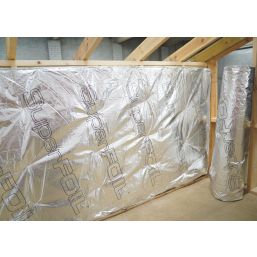 SuperFOIL Insulation SF40 Multifoil Insulation 10m x 1.5m - Screwfix