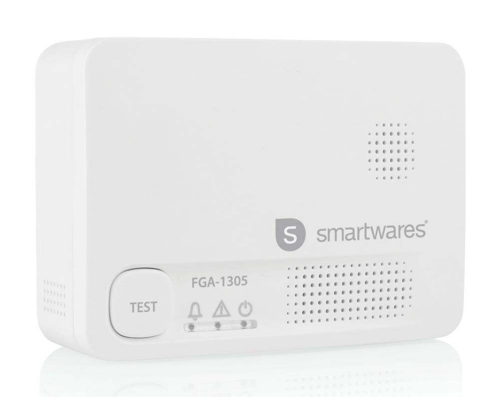 Smartwares FGA-13051 Battery Standalone Carbon Monoxide Alarm - Screwfix