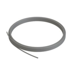 PolyPlumb Enhanced Push-Fit Plastic Pipe 15mm x 50m Grey - Screwfix