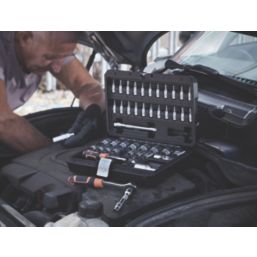 Magnusson 3/8" Drive Mixed Socket Set 46 Pieces - Screwfix