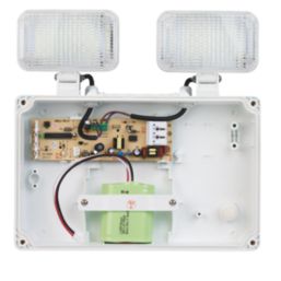 4lite Non-Maintained Emergency LED Twin Spotlight White 3.5W 670lm ...