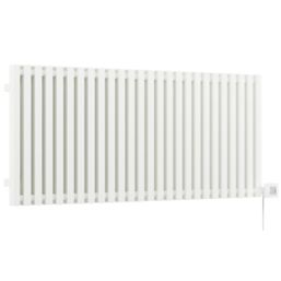 Terma Triga E Wall-Mounted Oil-Filled Radiator Textured White 1000W ...