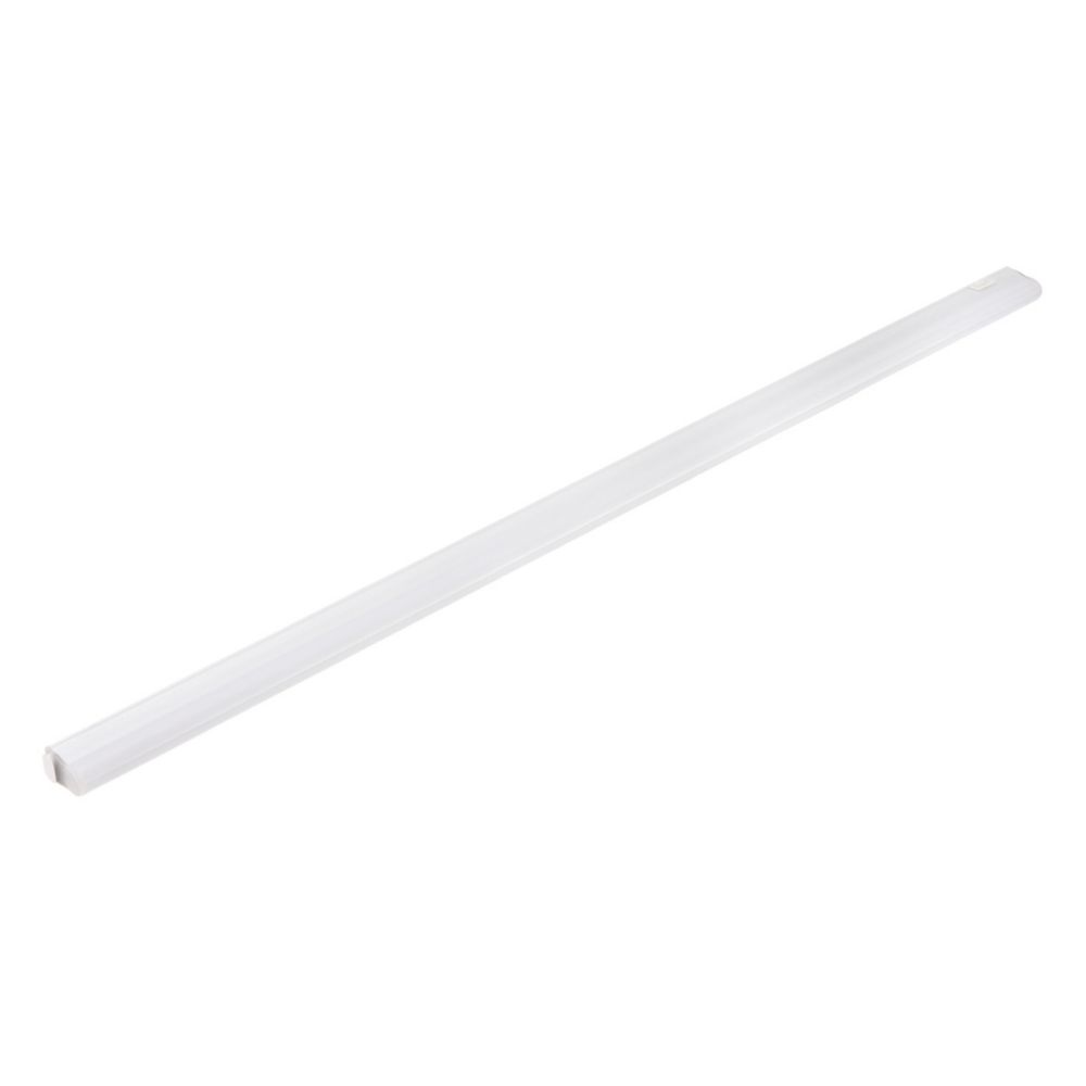 Saxby Sleek Linear LED Strip Gloss White 13W 1300lm - Screwfix