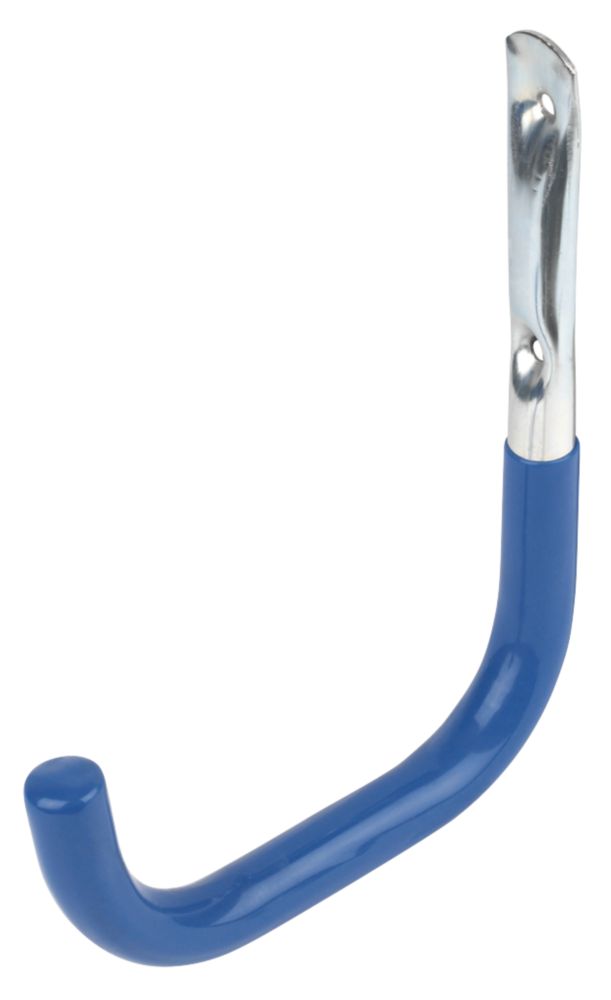 Smith & Locke Mid Duty Anti-Slip Storage Hook Blue 200 x 155mm - Screwfix