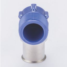 Wavin Tigris Multi-Layer Composite Press-Fit Adapting 90° BSP Male ...