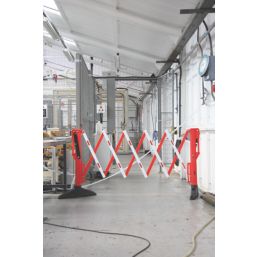 JSP Titan Expander Barrier Red/White 570mm - Screwfix