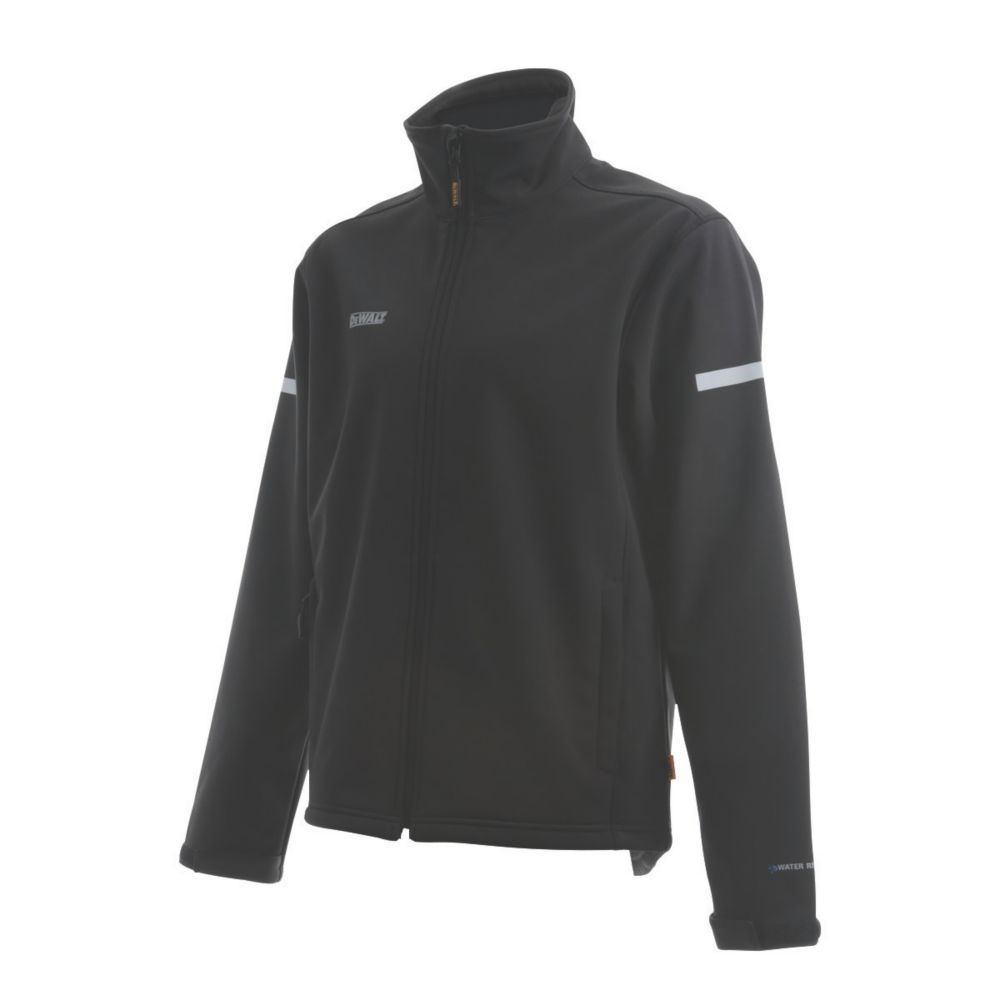 DeWalt Kansas Soft Shell Jacket Black Medium 43" Chest | Work Jackets ...