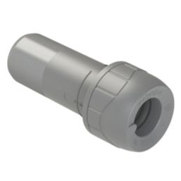 PolyPlumb Enhanced Plastic Push-Fit Reducing Coupler 22mm x 15mm - Screwfix
