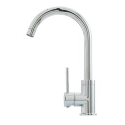 Highlife Bathrooms Eco Single Lever Sink Mixer Chrome - Screwfix