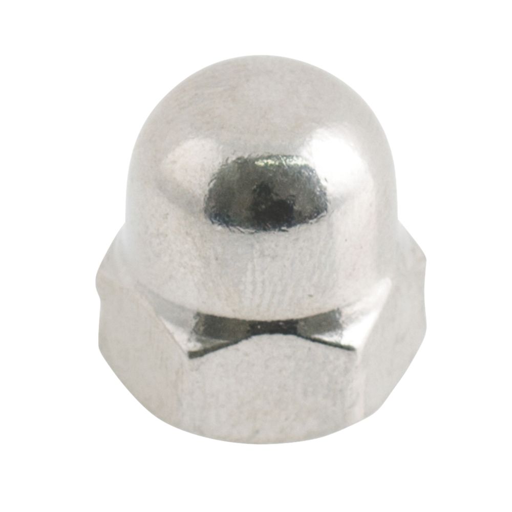 Easyfix A2 Stainless Steel Dome Nuts M8 100 Pack - Screwfix