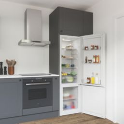 Cooke & Lewis Freestanding 70/30 Fridge Freezer White 547mm - Screwfix