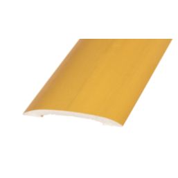Self-Adhesive Cover Strip Gold 900mm x 38mm - Screwfix