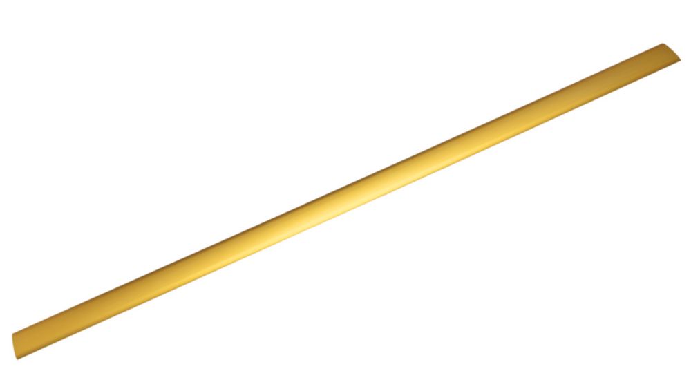 Self-Adhesive Cover Strip Gold 900mm x 38mm - Screwfix
